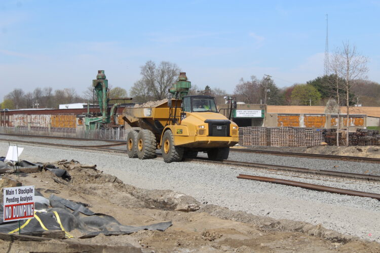 Work on south rails complete, NFS moves on to northbound tracks | News ...